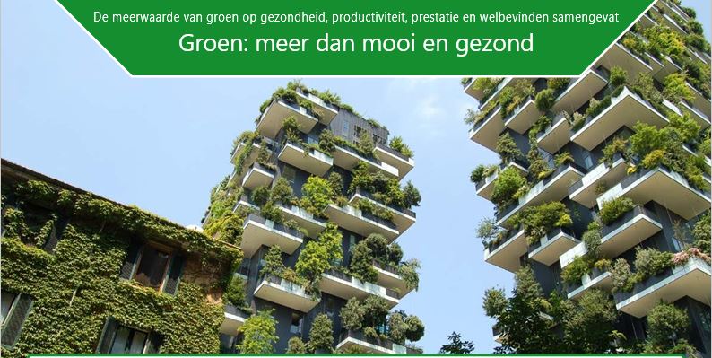 De Groene Agenda - De Groene Stad